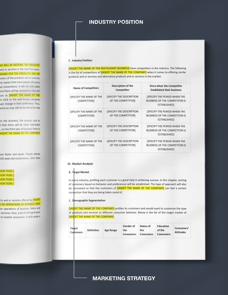 5 Year Business Plan Template - Google Docs, Word, Apple Pages ...