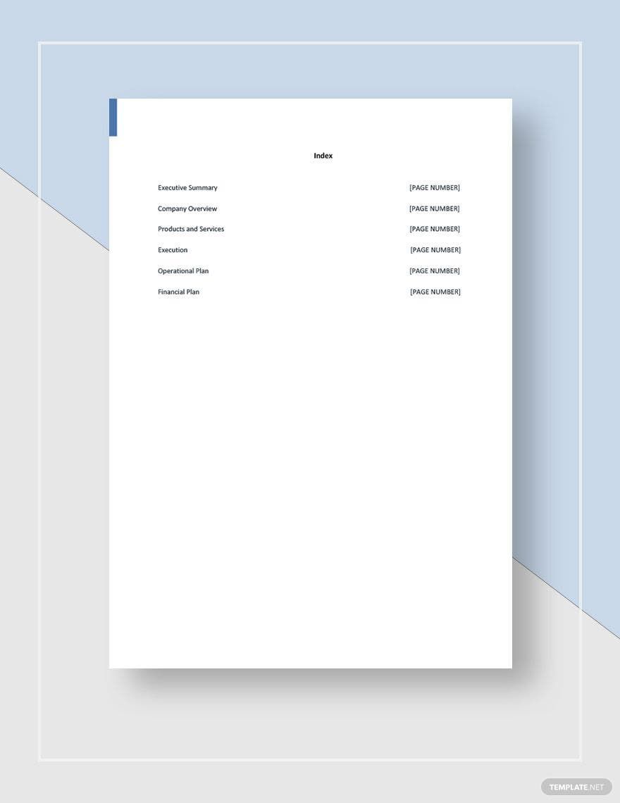 School Business Plan Template - Google Docs, Word, Apple Pages ...