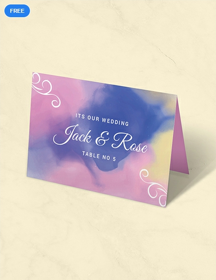 Baptism Party Seating Place Card Template - Edit Online & Download Example | Template.net