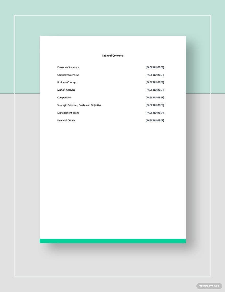 High-Level Strategic Plan Template - Google Docs, Word, Apple Pages ...