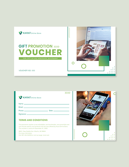 Free Car Service Promotion Voucher Template - Download in Word ...