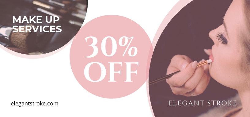 Beauty & Makeup Artist Voucher Template