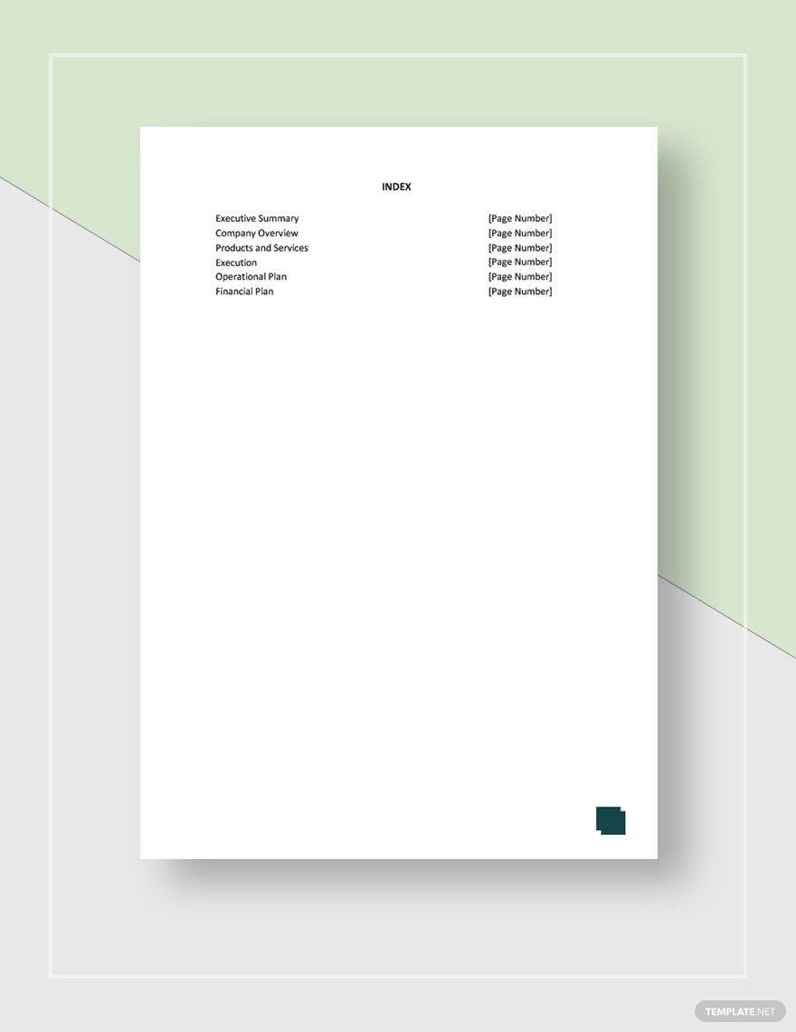 Nail Salon Business Plan Template Google Docs Word Apple Pages 