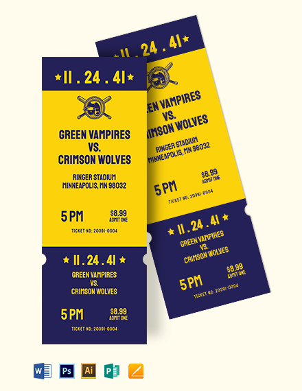 FREE Save The Date Ticket Template Download In Word Illustrator 