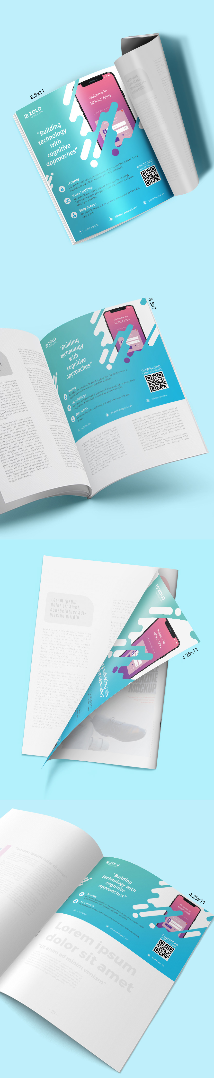 Education Magazine Ads Template - InDesign, PSD | Template.net