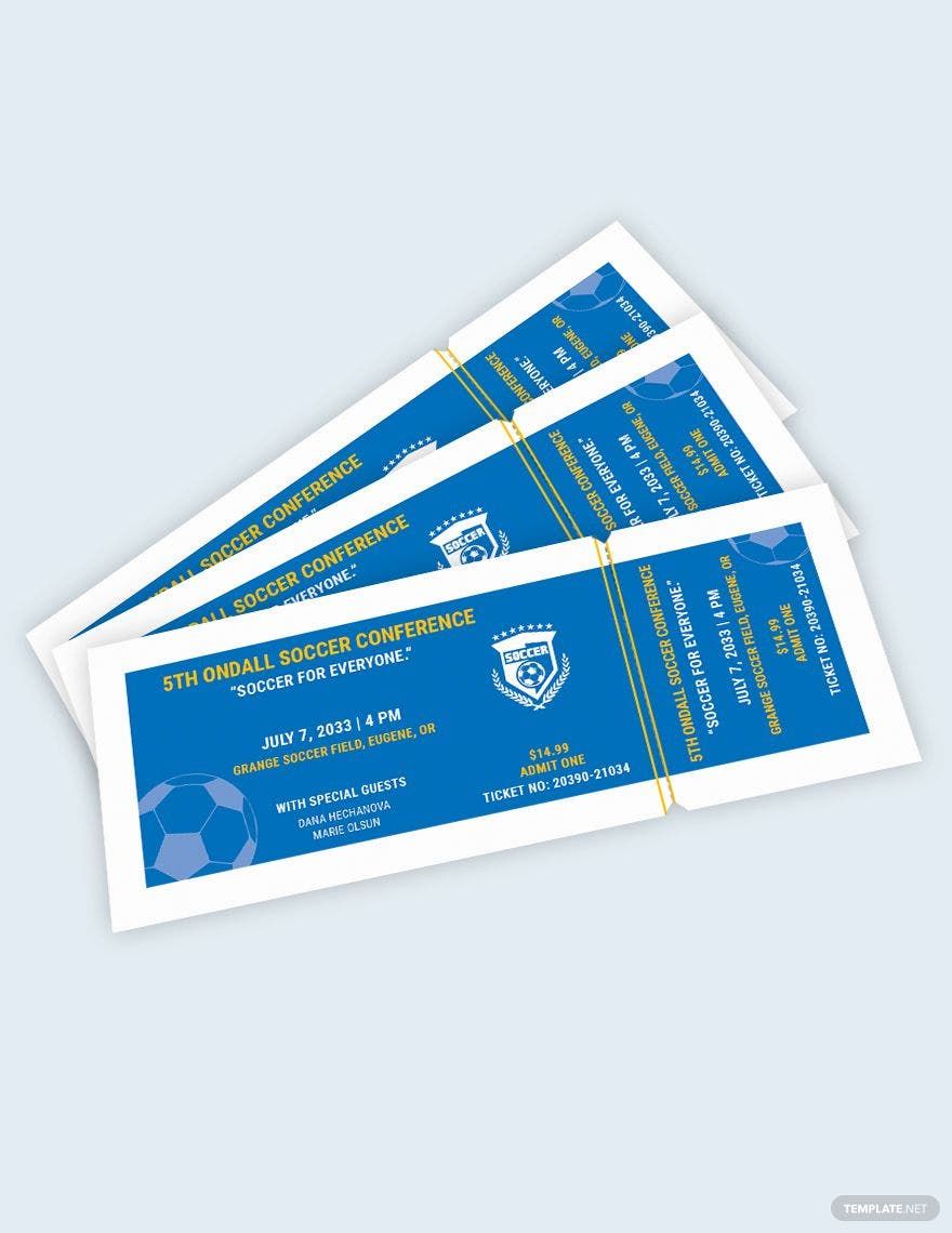 FREE Editable Ticket Template Download In Word Google Docs PDF 