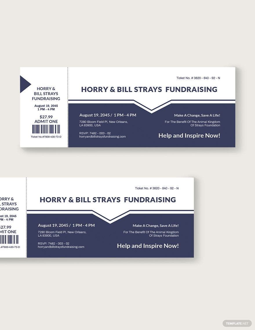 Free Food Fundraiser Food Ticket Template Download In Word 