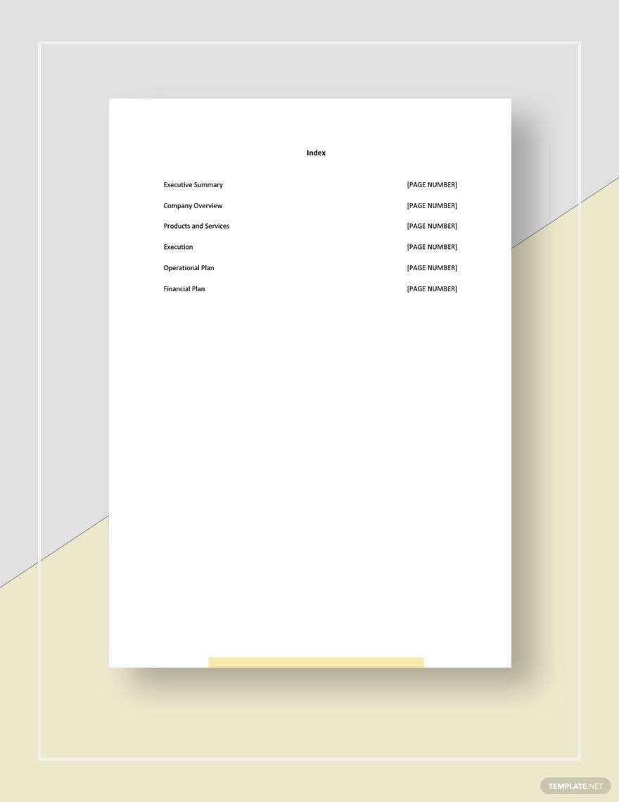 Security Guard Business Plan Template - Google Docs, Word, Apple Pages ...
