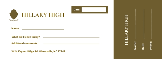 Blank Exit Ticket Template Free PDF Word PSD Apple Pages 