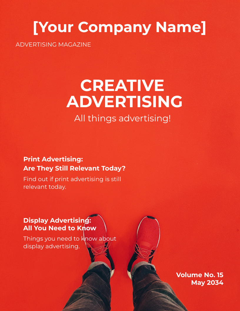 Creative Advertising Magazine Templates - Edit Online & Download ...