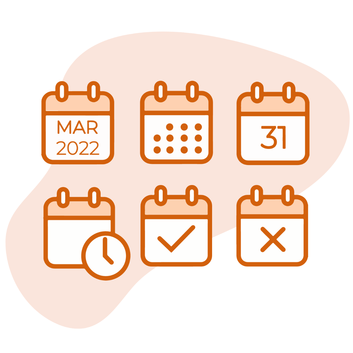 Free Calendar Clipart PNG To Customize And Download