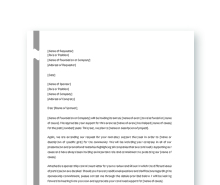 Free Loan Request Letter Template in Microsoft Word, Apple Pages ...