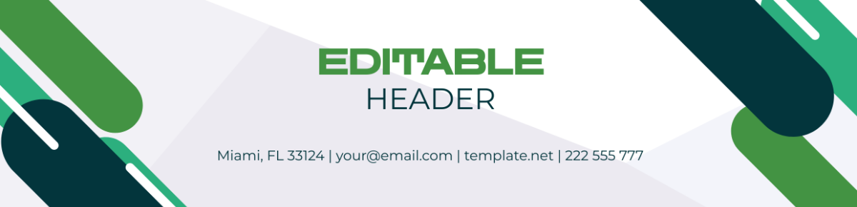 Editable Header - Edit Online & Download Example