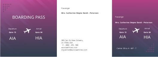 19+ Best Travel Ticket Templates - PSD, AI, Word