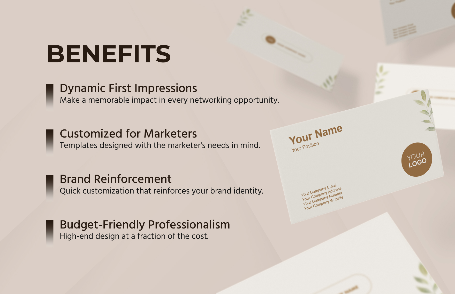 Event and Launch Coordinator Business Card Template - Download in Word ...