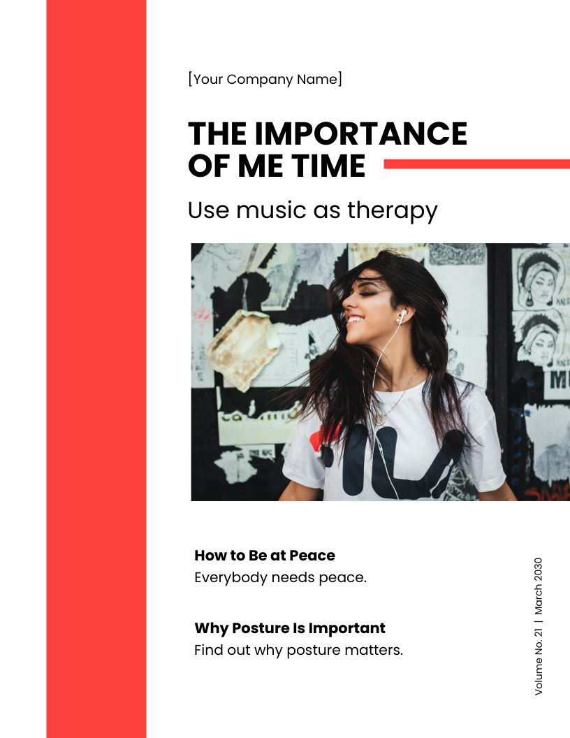 Minimalist Layout Magazine Template - Edit Online & Download Example ...