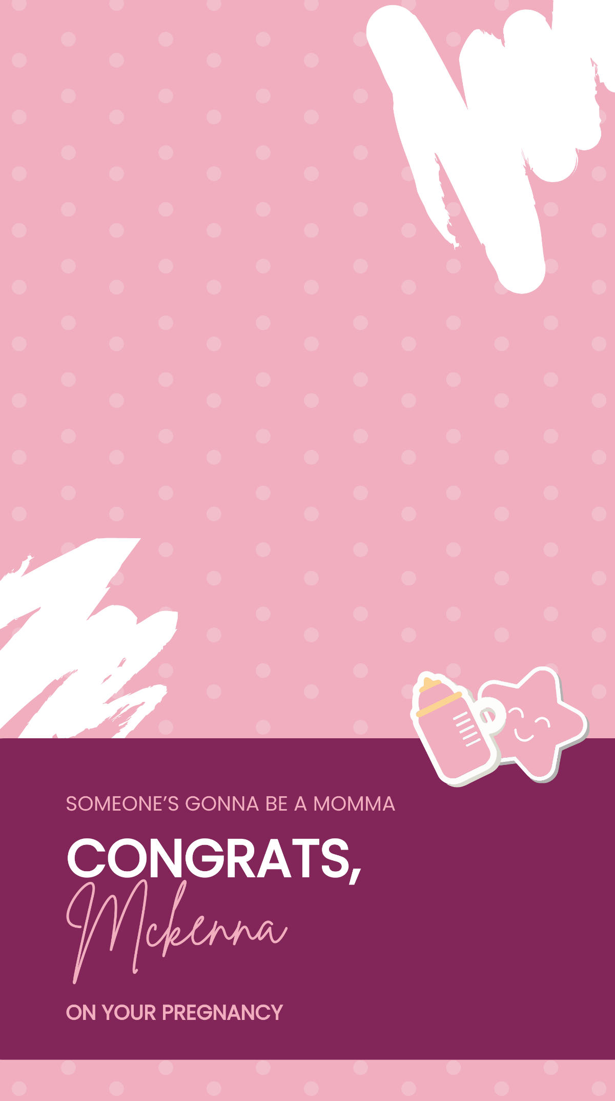 Free Printable Pregnancy Announcement Templates To Customize Online