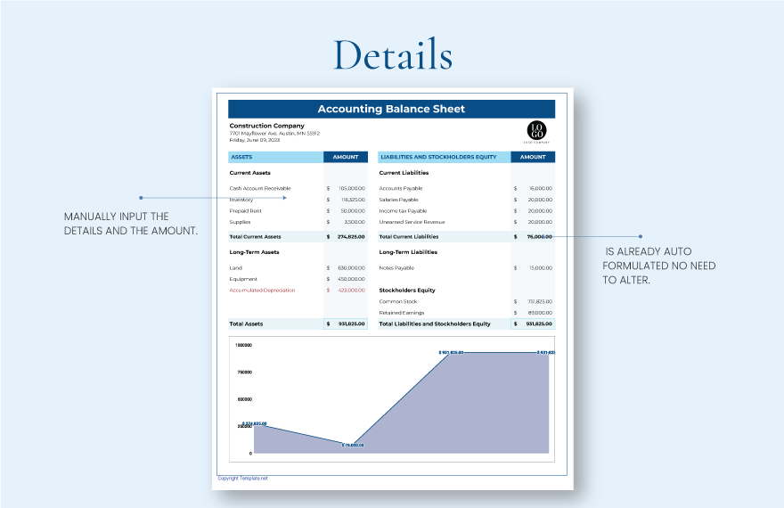 Accounting Balance Sheet Template - Google Docs, Google Sheets, Excel ...