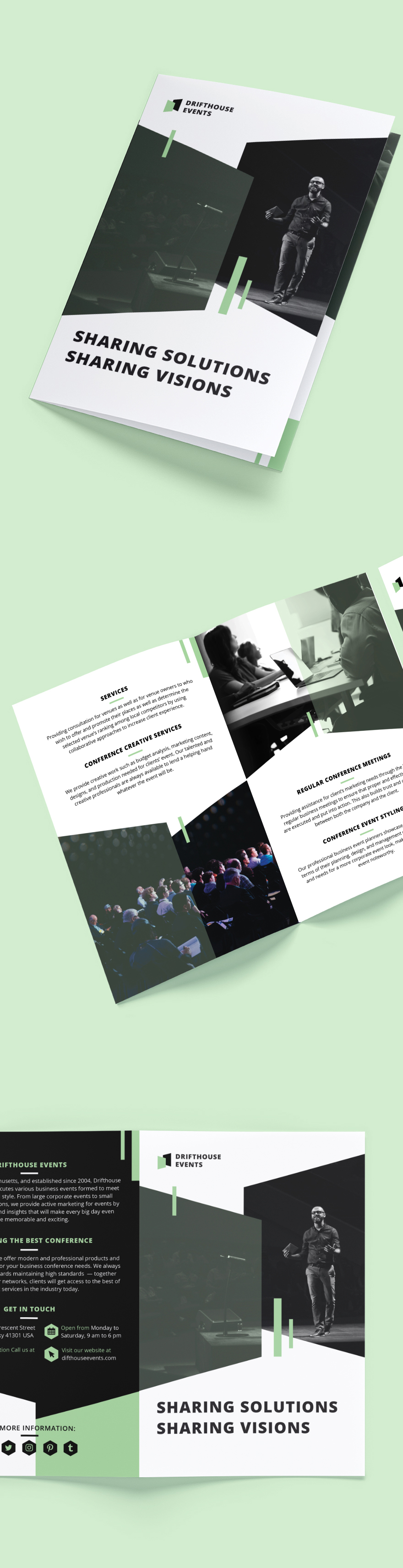 Conference Brochure Template - Illustrator, PSD | Template.net