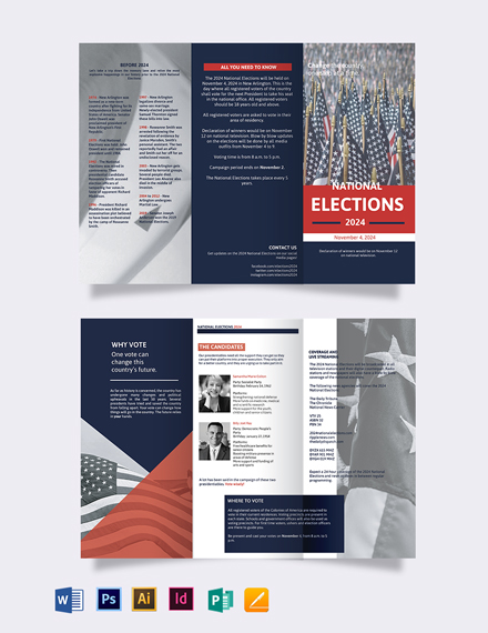 12+ Election Brochure Templates - Free PSD, EPS, Illustrator, AI, PDF ...