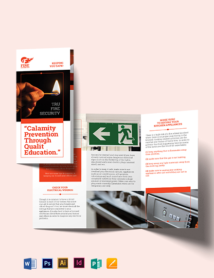 10+ Fire Safety Brochures - Free PSD, AI, EPS Format Download