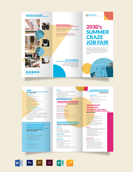 23+ Employment Agency Brochure Designs & Templates - PSD, AI