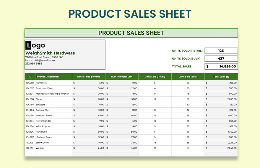 Product Cost Template In Excel Google Sheets Download Template