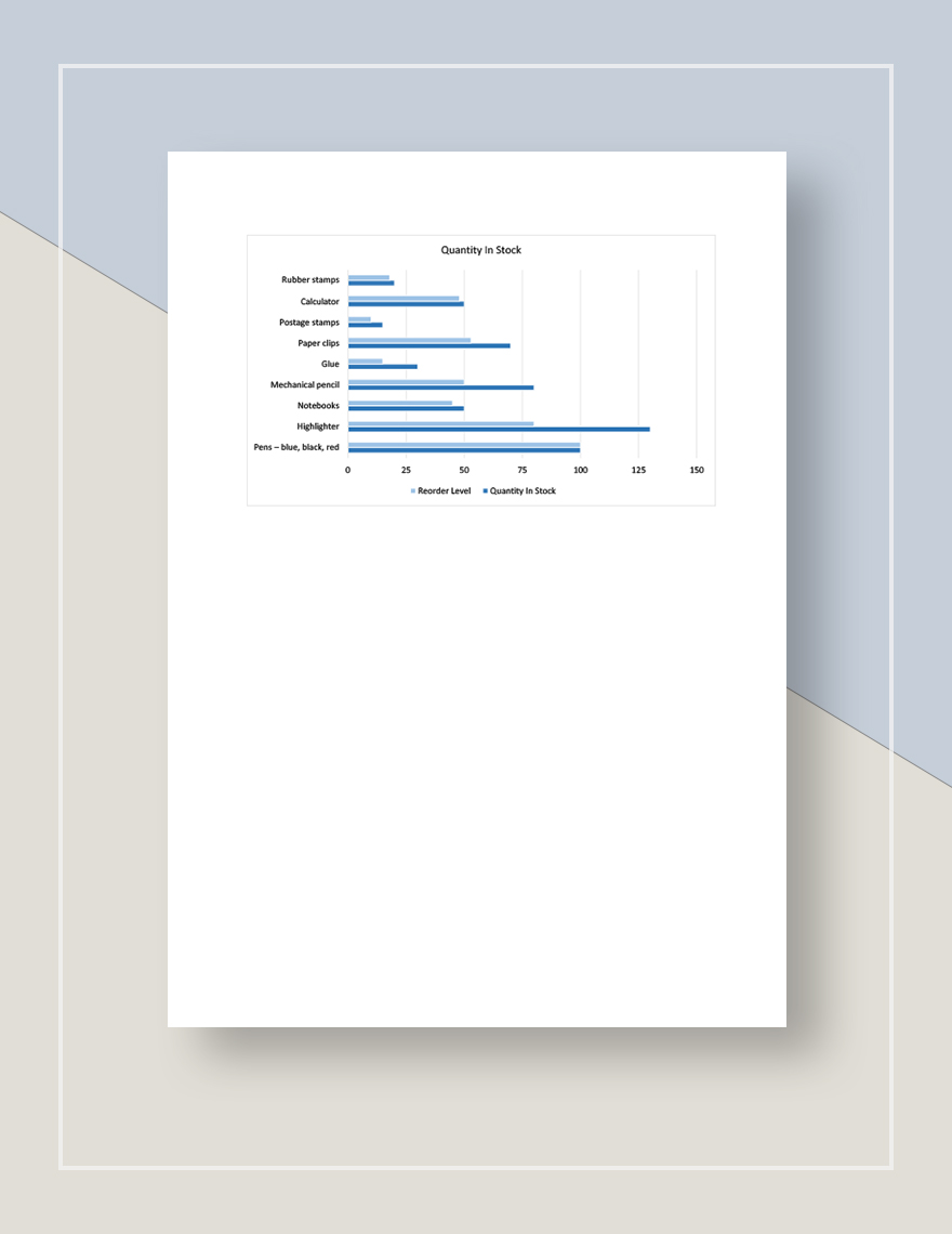 Stock Tracking Worksheet Template - Download in Word, Google Docs ...