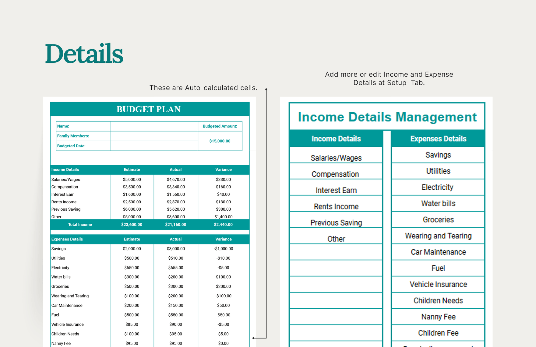 Budget Plan Template - Download in Word, Google Docs, Excel, PDF ...