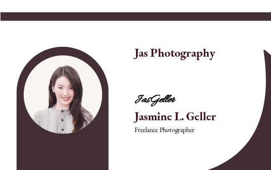 Free Freelance Photographer ID Card Template
