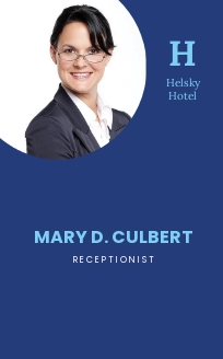 Hotel ID Card Template