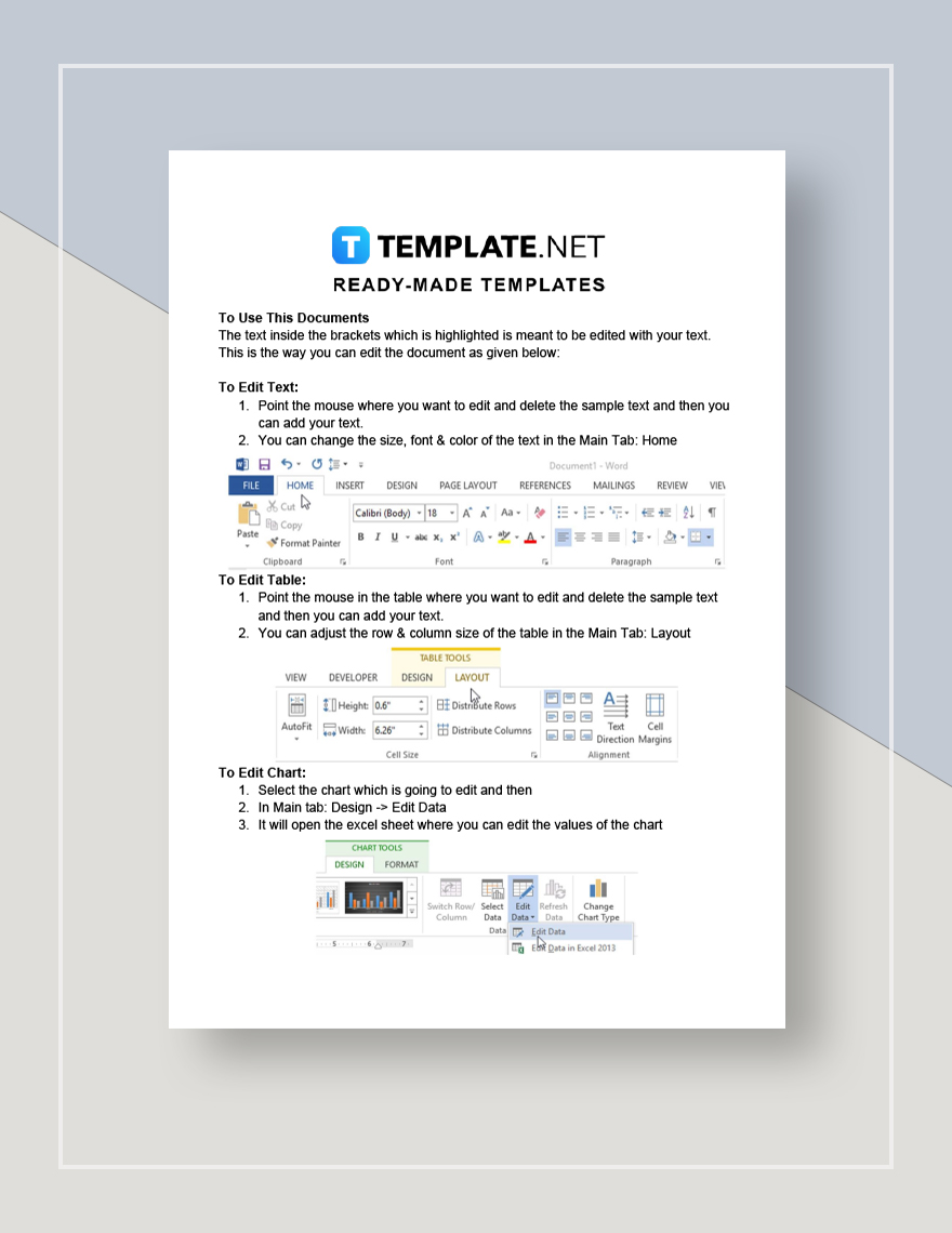 Commercial Real Estate Invoice Template - Download in Word, Google Docs ...