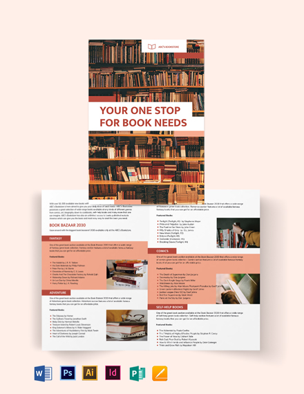13+ Book Brochure Templates - AI, PSD, Docs, Pages