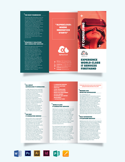 23+ IT Company Brochure Templates - Designs, Templates, Google Docs ...