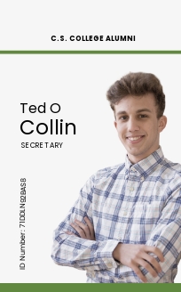 Free Alumni Association ID Card Template