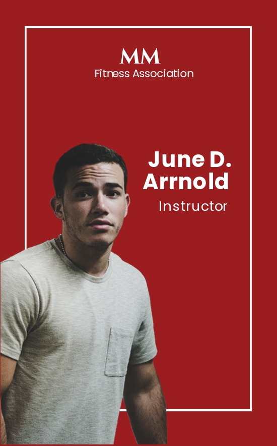 Association ID Card Format Template