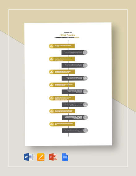 71+ FREE Timeline Chart Templates in Microsoft Word [Download Now in ...