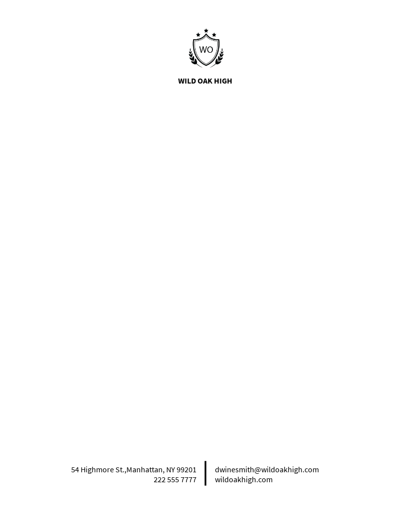 Free CPA & Tax Accountant Letterhead Template