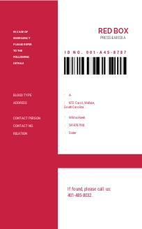 Press ID Card Template