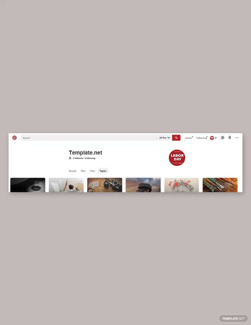 Free Parent's Day Pinterest Profile Photo Template - PSD | Template.net