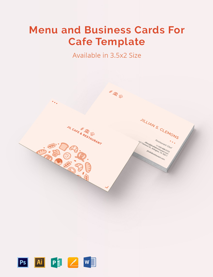 FREE Vintage Cafe/ Coffee Shop Menu Template - Word (DOC) | PSD | Apple ...
