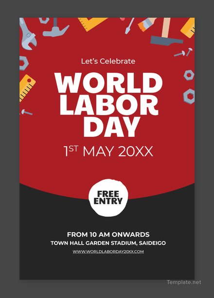 Free Labor Day Facebook Post Template: Download 49+ Social Media ...