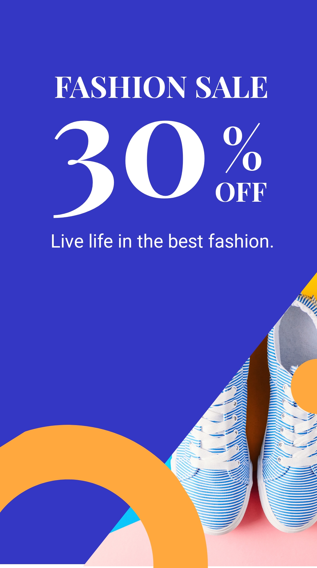 Simple Fashion Sale Instagram Story Template - PSD | Template.net