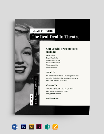 Download Flyer Templates In Adobe Illustrator ai Template