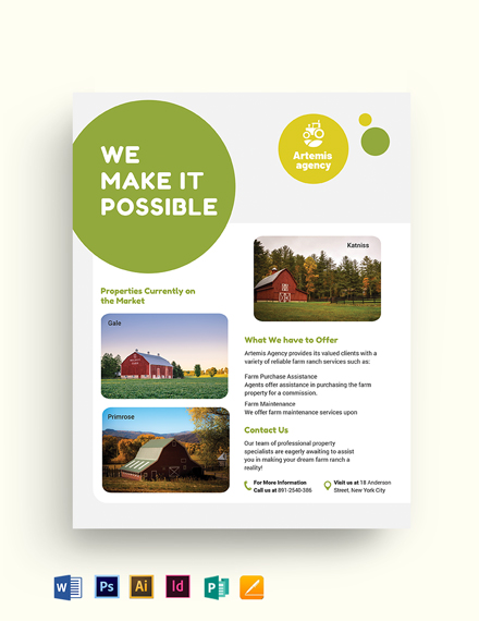 18+ Agriculture Templates & Designs - Free PSD, AI, CDR, HTML Format ...