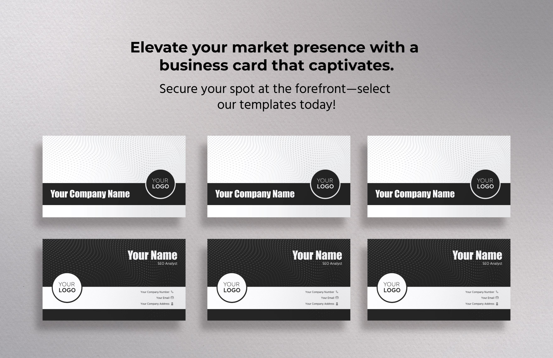 SEO Analyst Business Card Template - Download in Word, PDF | Template.net