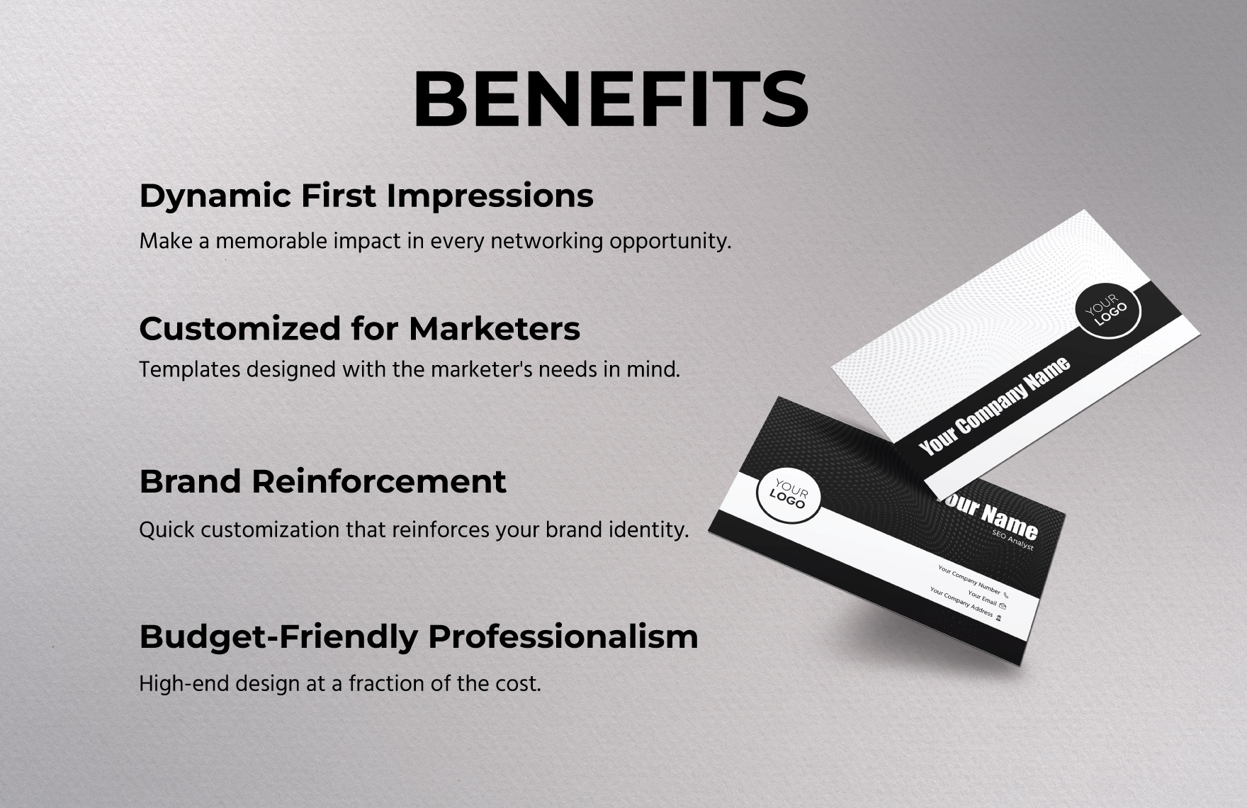 SEO Analyst Business Card Template - Download in Word, PDF | Template.net