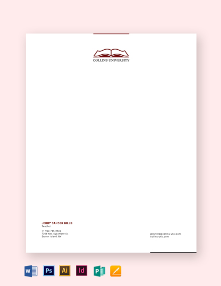 Letterhead Template - 225+ Free Word, PDF, EPS Documents Download