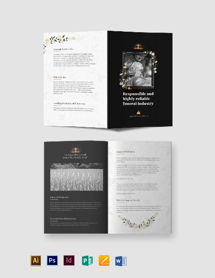 17+ Funeral Service Brochure Templates - Free PSD, AI, EPS Format Download