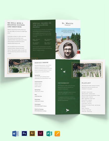 Eulogy Template - 19+ PDF, PSD, Word Documents Download